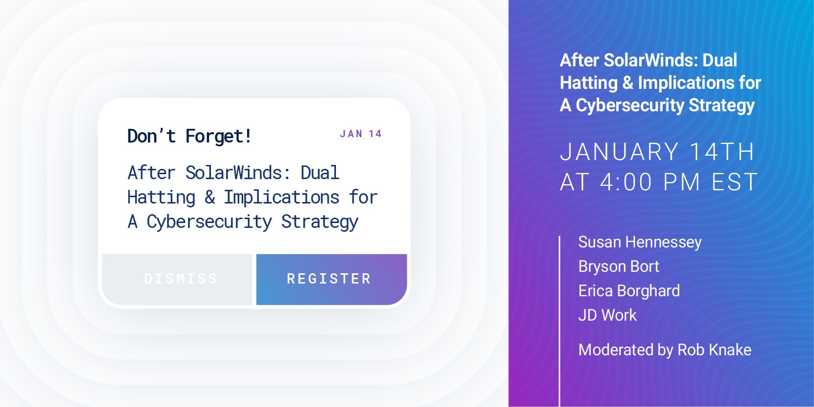 After SolarWinds: Dual Hatting & Implications for A Cybersecurity ...